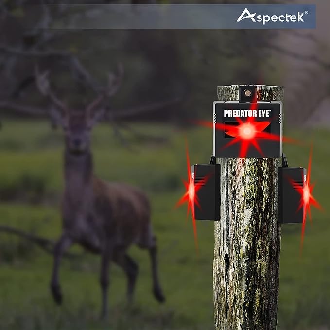Keep Your Home Safe with Aspectek Solar Predator Eye Animal Deterrent
