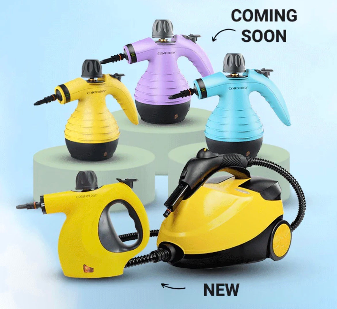 Introducing the Future of Cleanliness: The New Line of Steam Cleaners ...