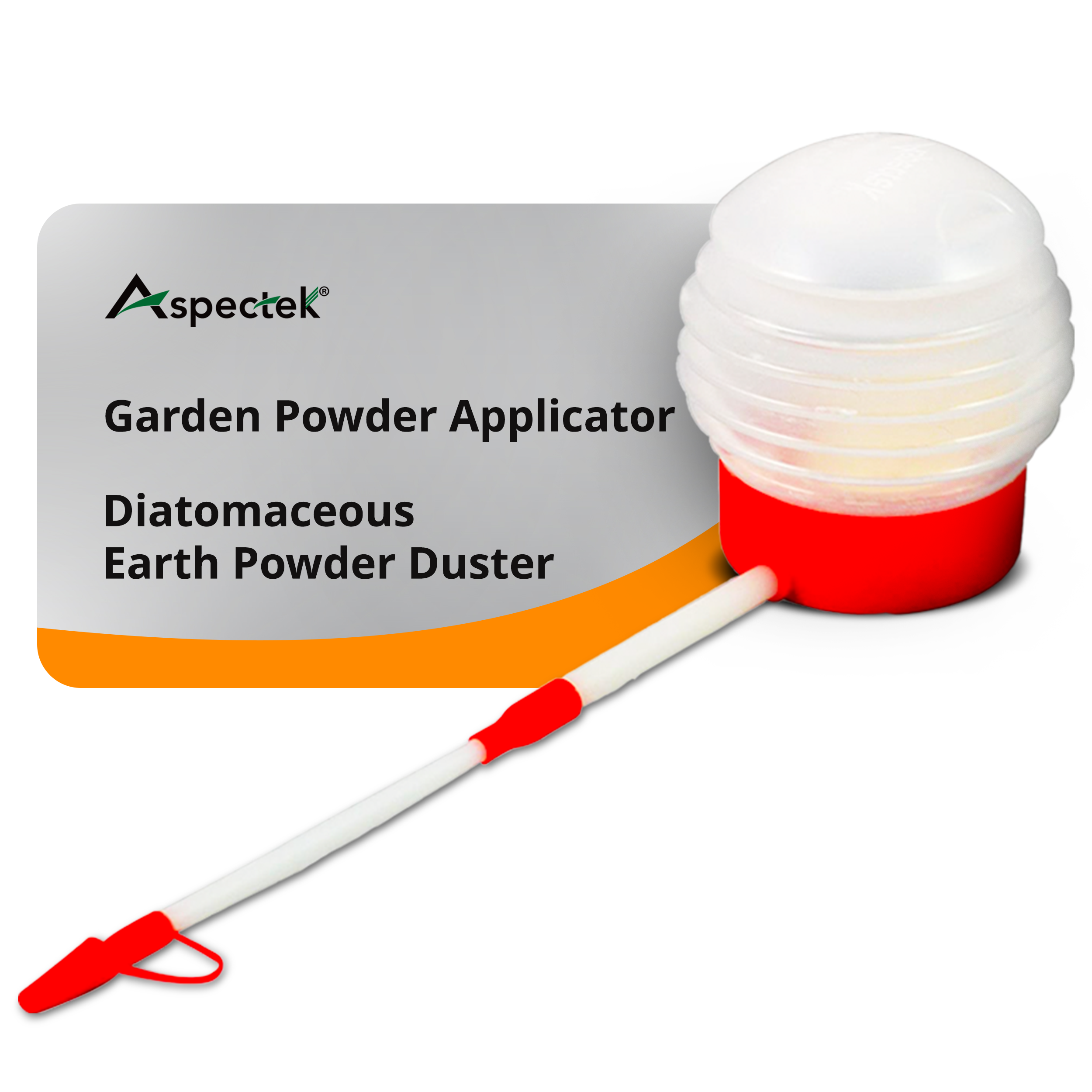 Aspectek Safe and Practical Powder Duster, Dust Applicator with Extens